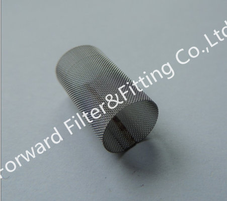 PVC Coating Perforated Stainless Steel Wire Mesh Filter Cylinder For Filter Parts