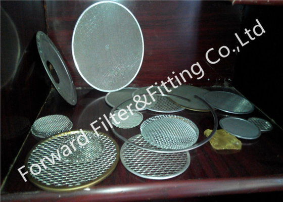 Smooth Surface Round Stainless Steel Mesh Filter Disc For Petroleum ISO 9001