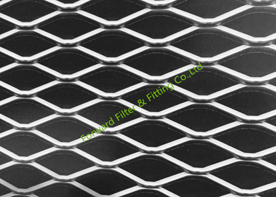 Carbon Steel / SS304 Expanding Metal Mesh Ceiling Decoration For Filtration