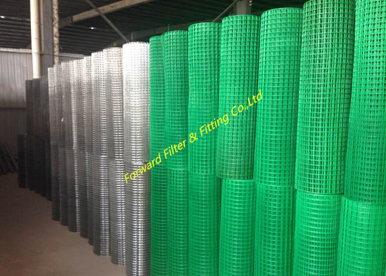 Green PVC Welded Wire Mesh Concrete Reinforced Steel Bar Welded Mesh Fence