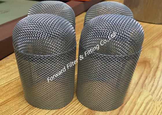 Metal Wire Mesh Tube , Metal Mesh Tube For Making Screen Defoaming Device / Oil Gas Separator