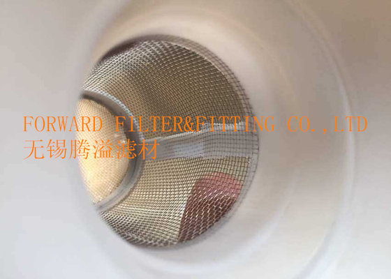 SS304 Stainless Steel Wire Mesh Tube With PP / PE Handrail Corrosion Resistance