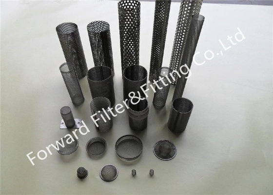 304 / 304L / 316 / 316L Stainless Steel Wire Mesh Filter With Cold Galvanized