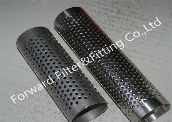 Stainless Steel Perforated Pipe For Drainage , Laying Drainage Pipe Perforated Pipe
