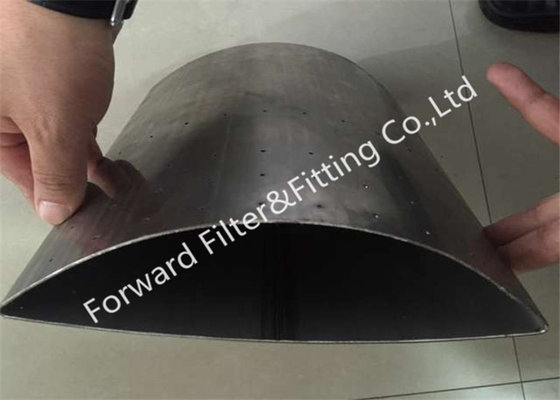 Special Shaped Perforated Metal Pipe With High Speed Hole Punching