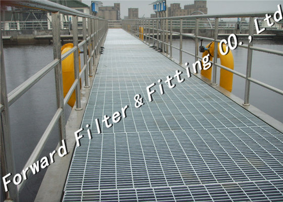Anti Skid Stainless Steel / Aluminum Perforated Plate For Safety Walkway
