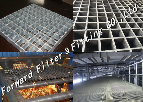 Anti Skid Stainless Steel / Aluminum Perforated Plate For Safety Walkway