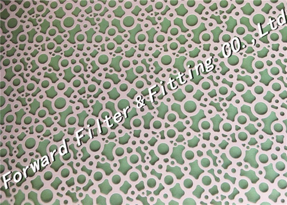Sheet Metal Hole Punch Perforated Metal Sheet With Stainless Steel / Iron / Low Carbon Steel
