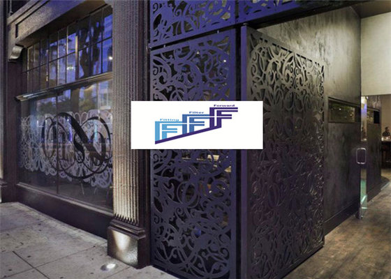 Light Weight Perforated Steel Sheet / Decorative Metal Screen Corrosion Resistance