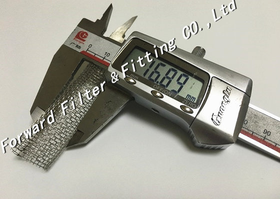 Low Filtration Precision Wire Mesh Tube Filter OEM for Industrial Oil / Water / Gas
