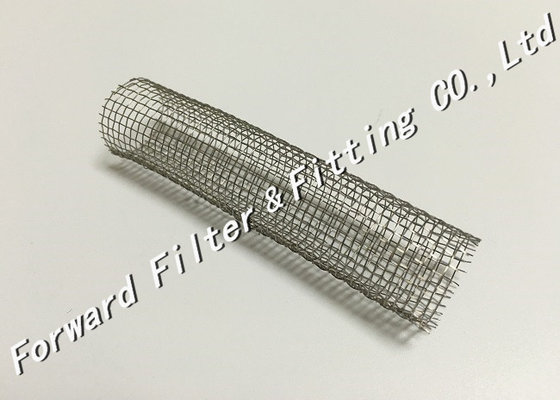 Low Filtration Precision Wire Mesh Tube Filter OEM for Industrial Oil / Water / Gas