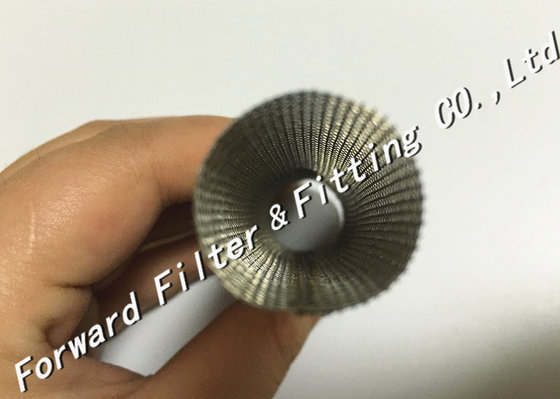 OEM stainless steel mesh tube Filter for Industrial / lab / gas filter , ISO9001 Approved