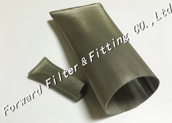 Wire Stainless Mesh Tube Corrosion Resistance / Filter Elements Large Size