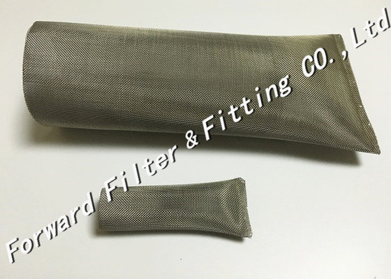 Wire Stainless Mesh Tube Corrosion Resistance / Filter Elements Large Size