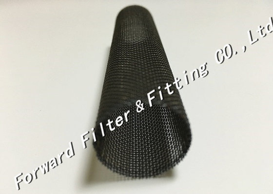 Epoxy Coated Wire Mesh Tube Stainless Steel Corrosion Resistance / Filter Elements