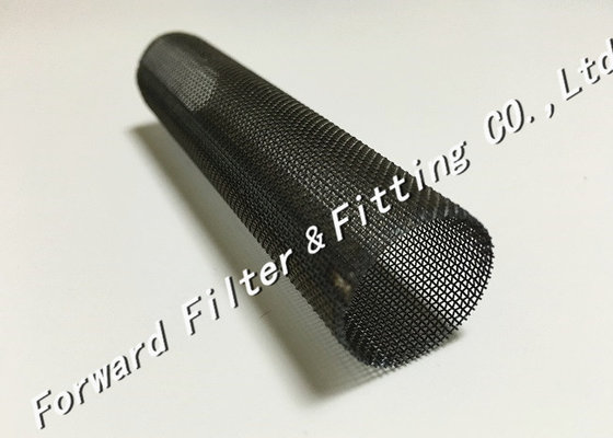 Epoxy Coated Wire Mesh Tube Stainless Steel Corrosion Resistance / Filter Elements