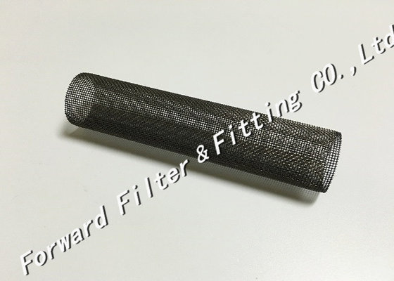 Epoxy Coated Wire Mesh Tube Stainless Steel Corrosion Resistance / Filter Elements