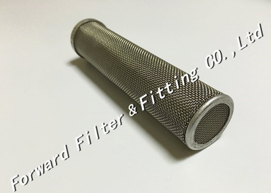 OEM Longitudinal Wire Mesh Filter Corrosion Resistance Filter For Industry / Engine Oil