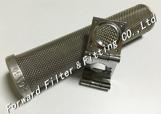 OEM Longitudinal Wire Mesh Filter Corrosion Resistance Filter For Industry / Engine Oil
