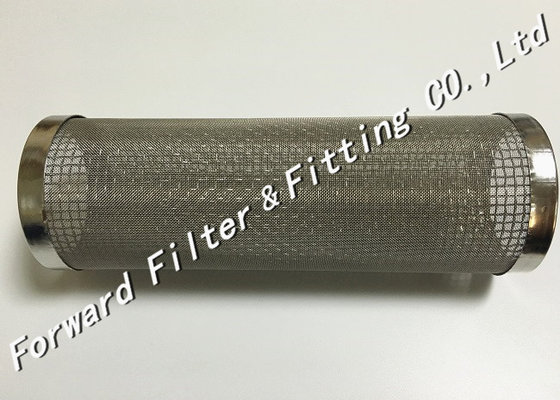 Welded Wire MeshTube Filter High Filtration Precision Rust Protection