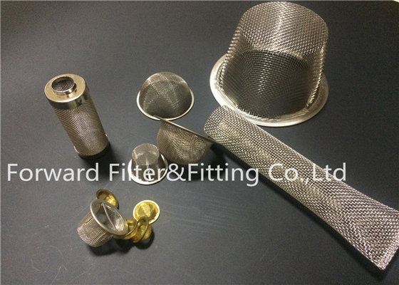 Delicate Further Processing Stainless Filter Mesh Filter Elements Colorful