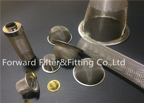 Delicate Further Processing Stainless Filter Mesh Filter Elements Colorful
