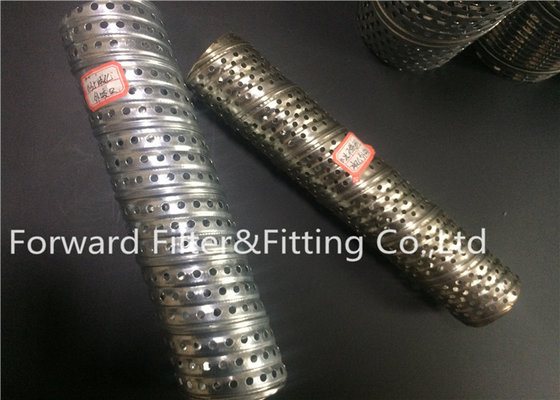 304 , 304l SS Perforated Steel Pipe And Spiral Welded Steel Pipe For Industrial