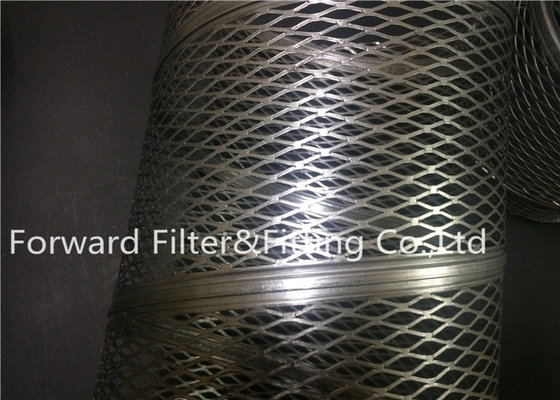 Spiral Locked Center Tube Expanded Metal Mesh Framework SUS 201 , 304 , 316