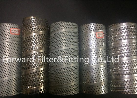 Perforated Steel Pipe And Spiral inner locked Steel Pipe filter center tube