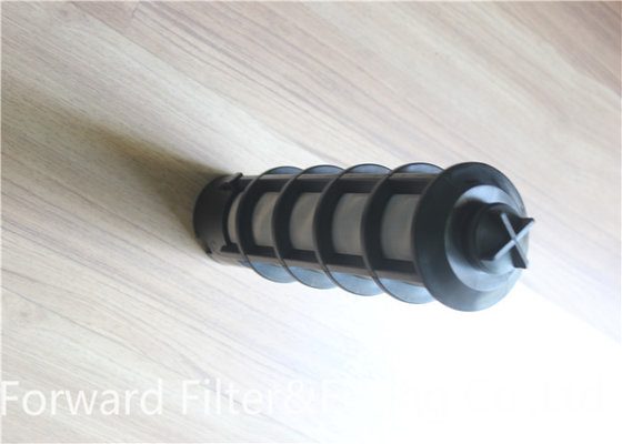 Welded Perforated Wire Mesh Tube , Automotive Exhaust System Nylon Mesh Filter