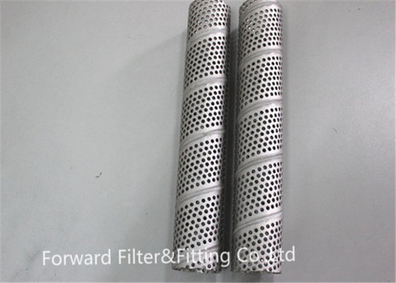 SS 304 / 304L / 316 / 316L Perforated Metal Tube Spiral Welded For Filter Inner Tube