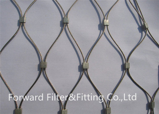 Metal Fabric Woven Metal Mesh Architectural Mesh Weave With Stainless Steel Wire