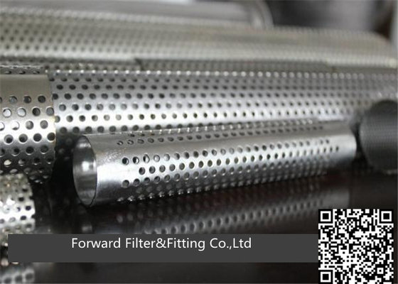 Stainless Steel round/square Perforated Tube-stainless steel exhaust perforated tube