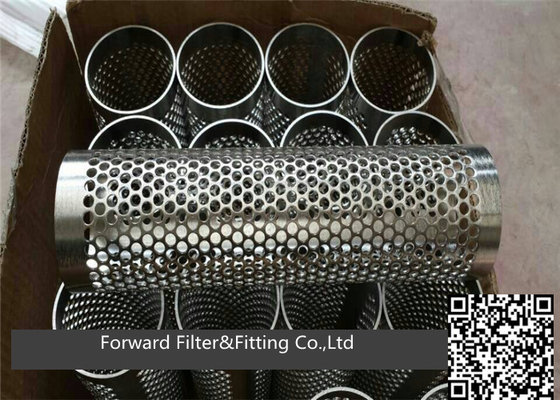 Stainless Steel round/square Perforated Tube-stainless steel exhaust perforated tube