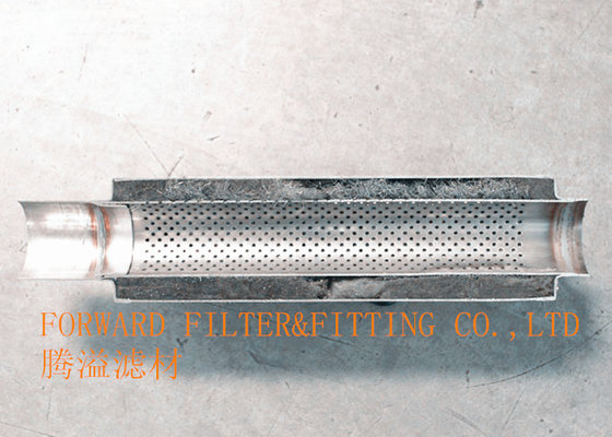 Silence Exhaust Muffler Tube With Heat - Resistant Steels Materials / Customers Selected