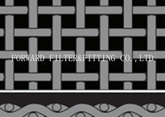 Plain weave stainless steel wire mesh filter element / industrial accessory material isolation