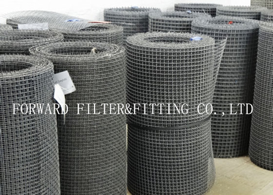 ISO Woven Metal Mesh SS304/316 plain weave screen with optional epoxy coating processing add