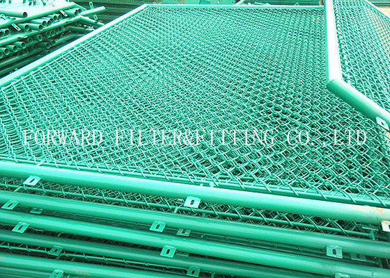 Hot Dipped Galvanized / PVC Coated Fence with Galvanized Iron Wire Material
