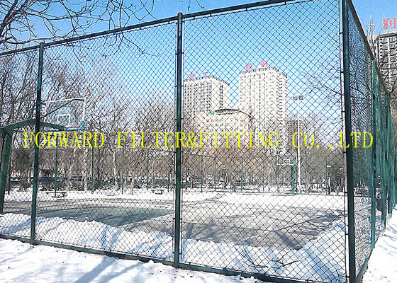 Hot Dipped Galvanized / PVC Coated Fence with Galvanized Iron Wire Material