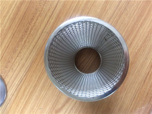 Larger Diameter Welding Stainless Steel Perforated Exhaust Pipe For Filter Frame
