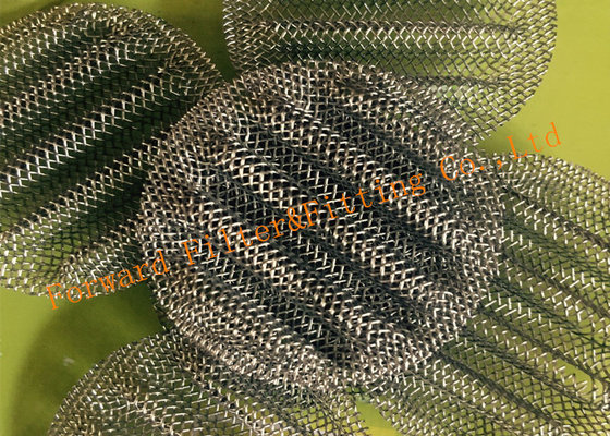 Customized Rectangular Stainless Steel SS304 Wire Mesh Tube Acid / Alkali Resistant