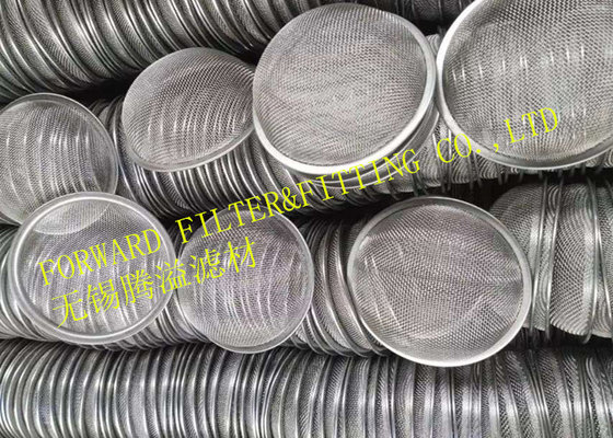 Customized Rectangular Stainless Steel SS304 Wire Mesh Tube Acid / Alkali Resistant