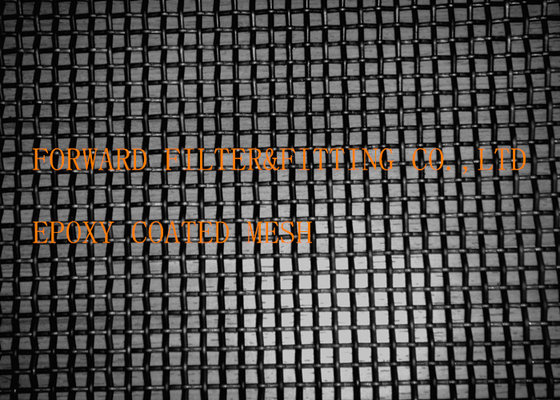 Epoxy Coated Low Carbon Steel Woven Metal Mesh For Mainstream Filter Maker
