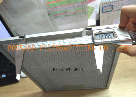 Aluminum / Brass / Stainless Steel Wire Mesh Filter , Thickness 1.5～2.5mm