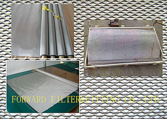 Duck Mouth Sealing Welding Perforated Wire Mesh Tube , Diameter 10mm - 20mm