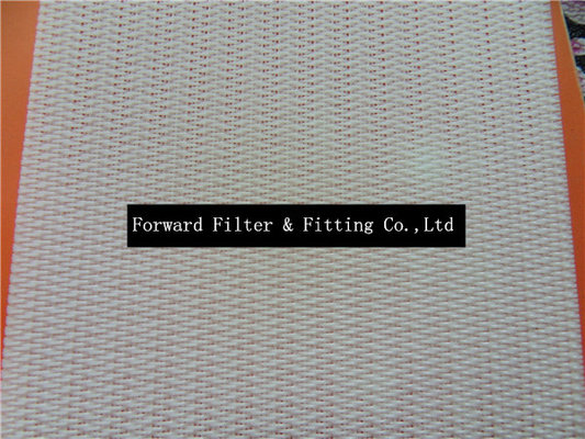 Monofilament Two / Three Heald Polyester Nylon Wire Mesh For Pulp Board