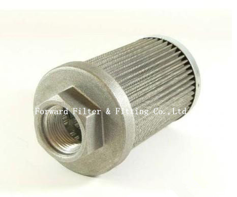 Stainless steel wire mesh copper / Brass mesh Hydraulic oil filter used for oil suction filter