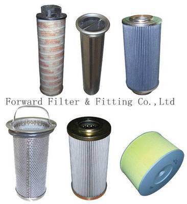 Water - ethylene glycol / phosphate hydraulic fluid oil suction filter of 12mm Diameter
