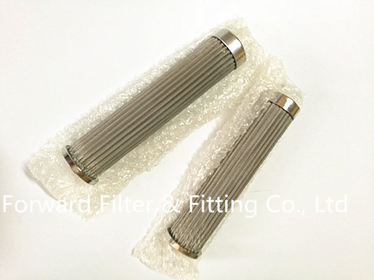 Stainless Steel Hydraulic Corrosion Resistant Gear Oil Folding Filter / Lubricant Metal Filter