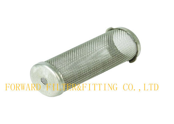 Aluminum / Stainless Steel SUS304 Wire Mesh Filter With Plastic Wrap Edge